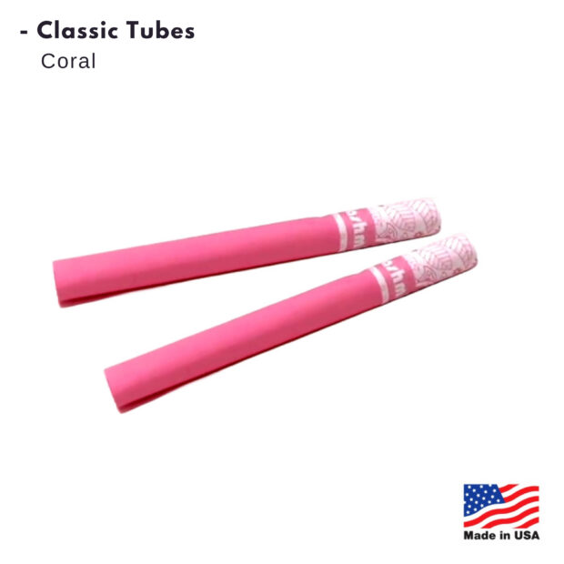 Coral Pre-Rolled Tubes - Made in USA Rolling Products