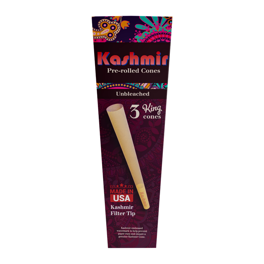 Kashmir King Cones 3CT - Premium Pre-Rolled Cones