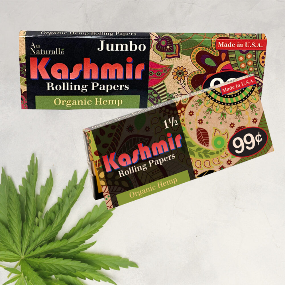 Jumbo Hemp Rolling Papers – Clean, Slow Burn King Size - Kashmir420